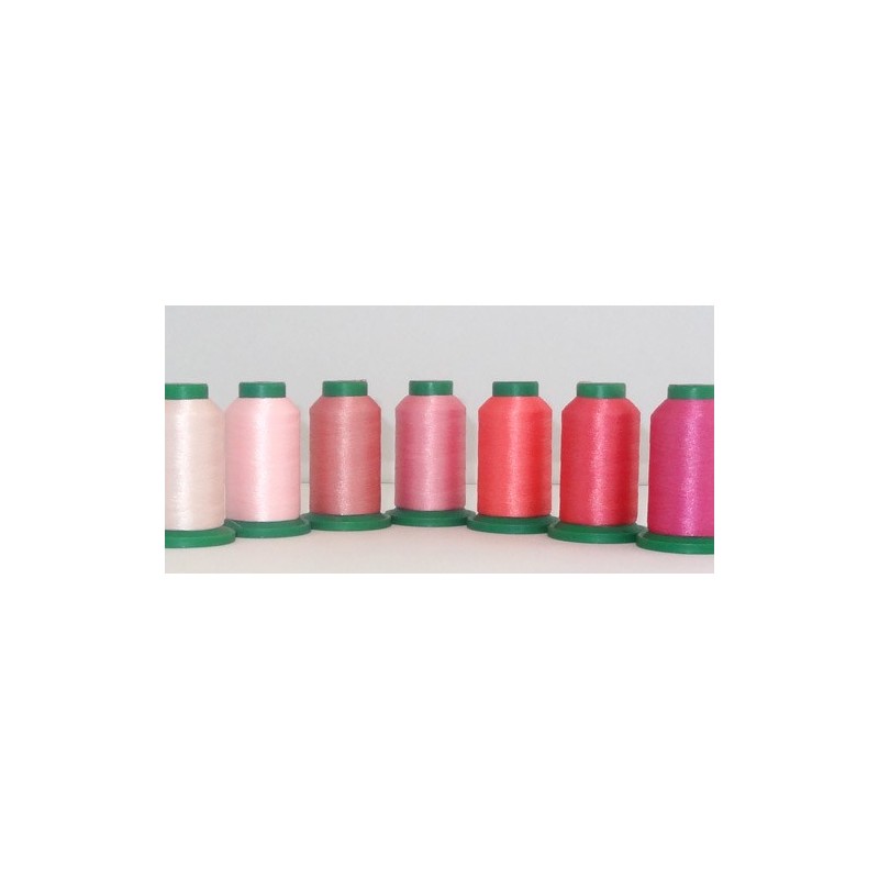 Fil Isacord 40 - Les nuances roses Fil Broderie Rose 2520 - Rose Vif